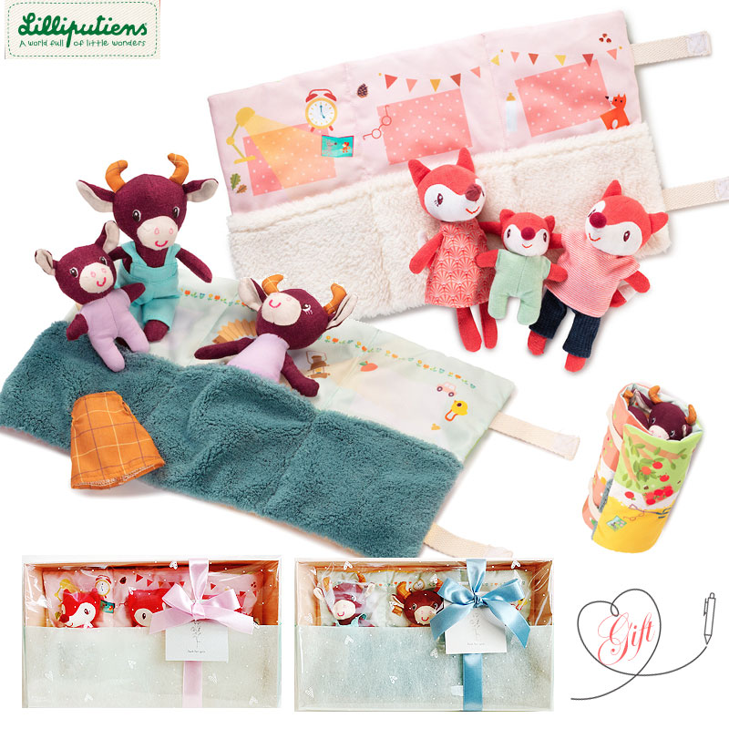 【楽天市場】布絵本 Lilliputiens リリピュション はじめてのなかよし家族 アリス こうしのロザリー 男の子 女の子 お誕生日 ...