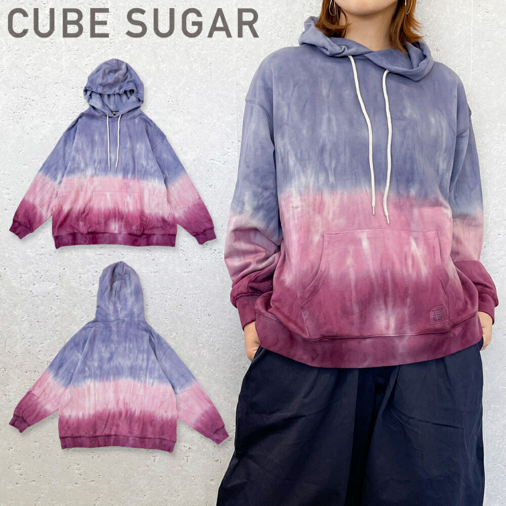 【楽天市場】【セール 20%OFF】Lcu4797 30/10裏毛タイダイPO パーカー[Lady's][レディース][CUBESUGAR][キューブシュガー][prk]：キッズスタジオ ...