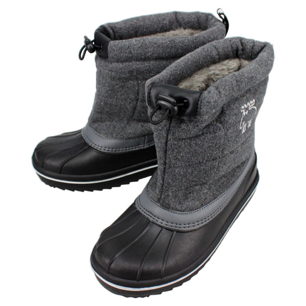 【楽天市場】モズ moz ウィンターブーツ MZ-7511 ダークグレー D.GRAY 18-25cm【GHFO】：EBiSUYA アウトドア （OUTDOOR）店