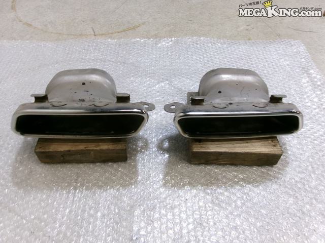 【楽天市場】【中古】ベンツ W221 Sクラス 純正 ノーマル マフラーカッター デュアル 左右2本出し 左右 A2214903527 ...