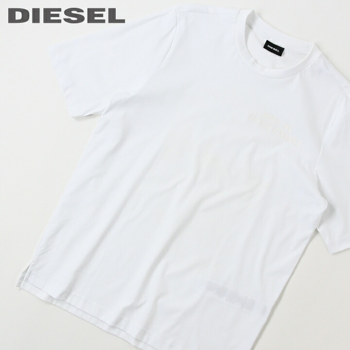 【楽天市場】 Diesel ディーゼル メンズ ラバーロゴプリント クルーネック 半袖tシャツ カットソー【t Goran A1】【サイズxs