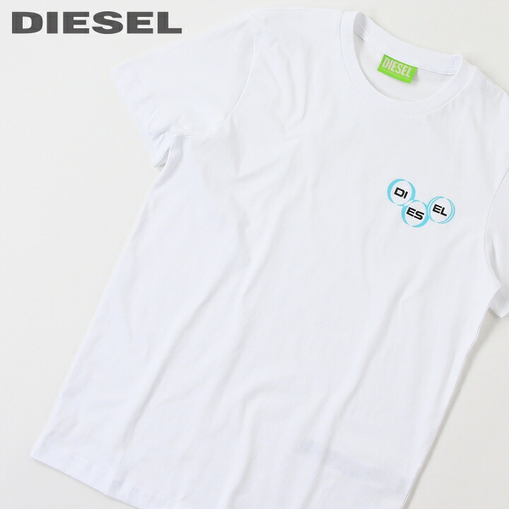 【楽天市場】 Diesel ディーゼル メンズ サスティナブル グリーンレーベル ワンポイントロゴ コットン 半袖tシャツ カットソー【t