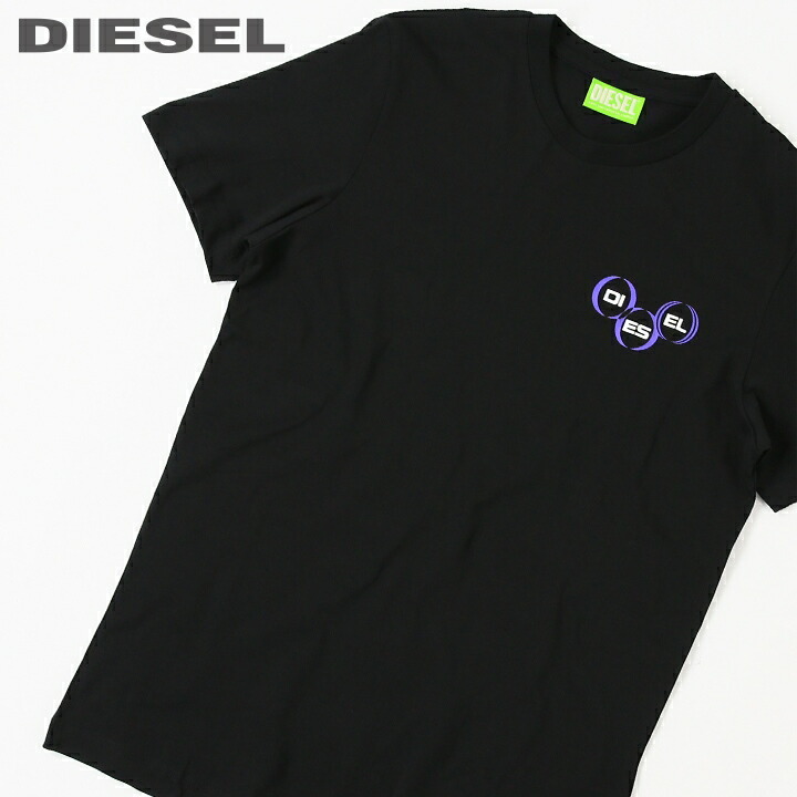 【楽天市場】 Diesel ディーゼル メンズ サスティナブル グリーンレーベル ワンポイントロゴ コットン 半袖tシャツ カットソー【t
