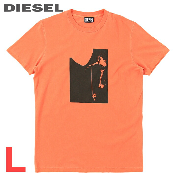 【楽天市場】 Diesel ディーゼル メンズ グラフィックプリント コットン 半袖tシャツ カットソー【t Diegor C2】【サイズl