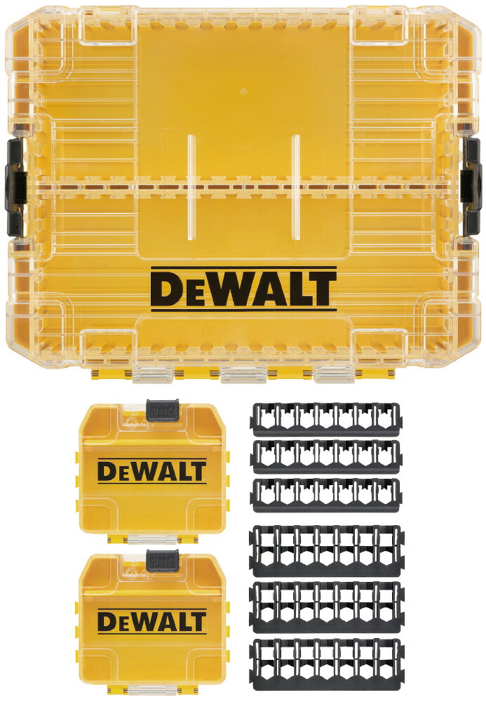 【楽天市場】DEWALT デウォルト TOUGHCASEタフケース タフケースシック(中)セット DT70803-QZ：機械工具のラプラス 楽天市場店