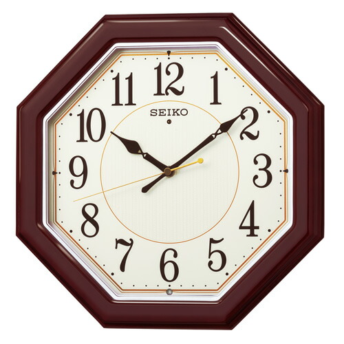 【楽天市場】SEIKO セイコークロック 電波掛け時計 電波壁掛け時計 KX365B 濃茶木地塗装 アナログ【成人式 お祝い】【父の日】【クリスマス】：Rocobi
