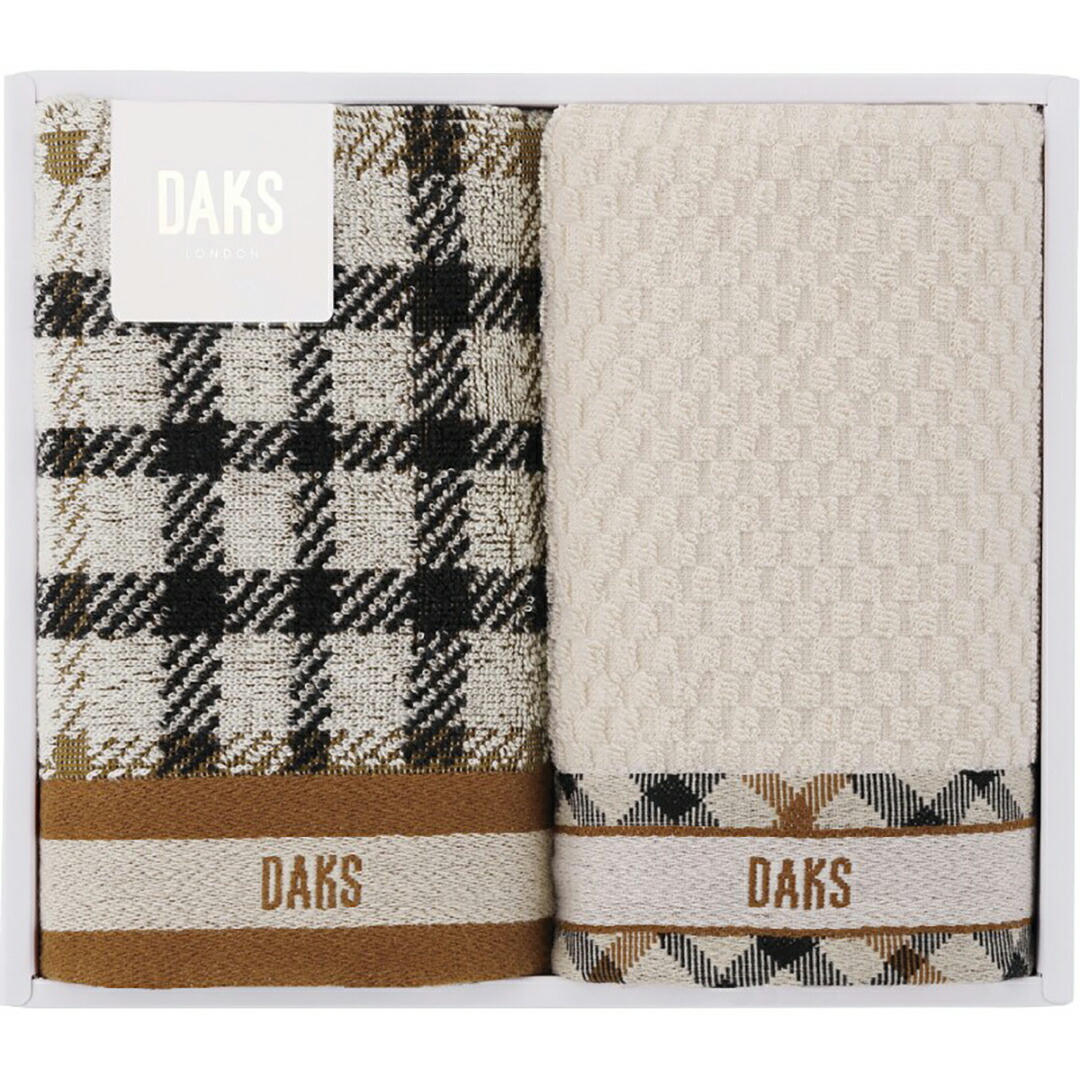 【楽天市場】フェイスタオル2P DAKS 55-3089250香典返し 御供 粗供養 詰め合わせ ギフト プレゼント 割引 景品 品物 新築祝い 結婚内祝い 出産内祝い ご挨拶 引っ越し ...
