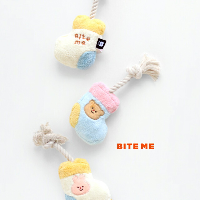 【楽天市場】BITE ME バイトミー くつ下ロープタグおもちゃ(犬 おもちゃ ロープ ロープトイ 引っ張る ぬいぐるみ かわいい おしゃれ ...