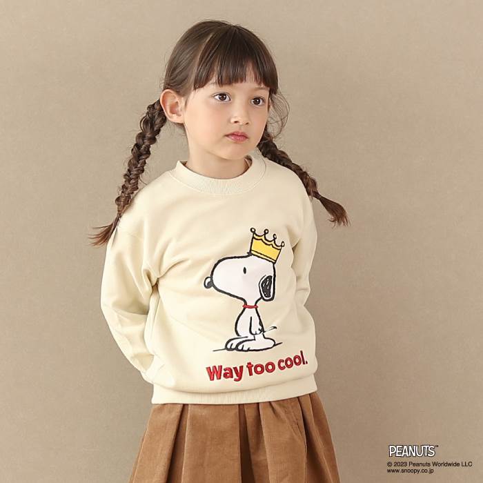 【楽天市場】【30%OFF SALE】n.o.u.s (ノウズ ) PEANUTSトレーナー (80～140cm) 女の子 男の子 80cm 90cm 100cm 110cm 120cm ...