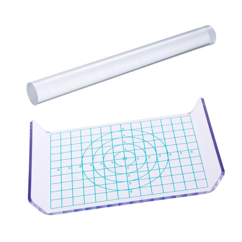 【楽天市場】MINBOOT 粘土板 2点セット アクリル丸棒 U字型プレス板 粘土 道具 DIYツール ハンドメイド 手芸 初心者：KINAKINAストア