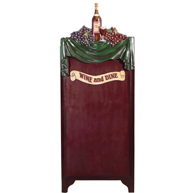 【楽天市場】オブジェ ワインとコース料理の案内 インテリア イベント ディスプレイ WINE AND DINE PLATE BIG：Gracious