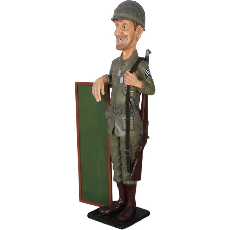 【楽天市場】オブジェ 痩せた兵士 インテリア イベント ディスプレイ Skinny Soldier：Gracious