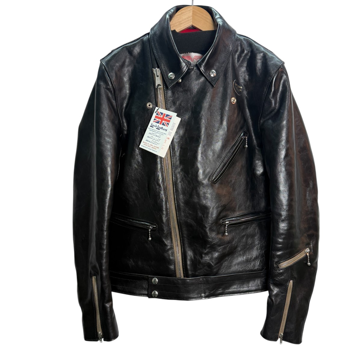 【楽天市場】【中古】Lewis Leathers TIGHT FIT CYCLONE CUSTOM ORDER TIGHT FIT CYCLONE タイトフィットサイクロン 茶芯 441T ...