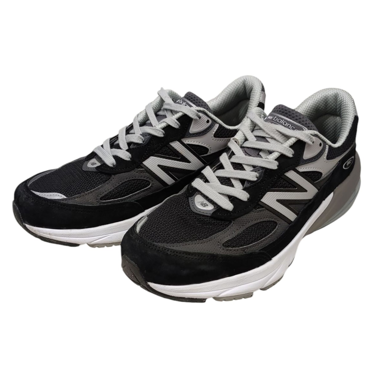 【楽天市場】【中古】NEW BALANCE Made in USA 990 v6 BK6 スニーカー M990BK6 ブラック サイズ ...