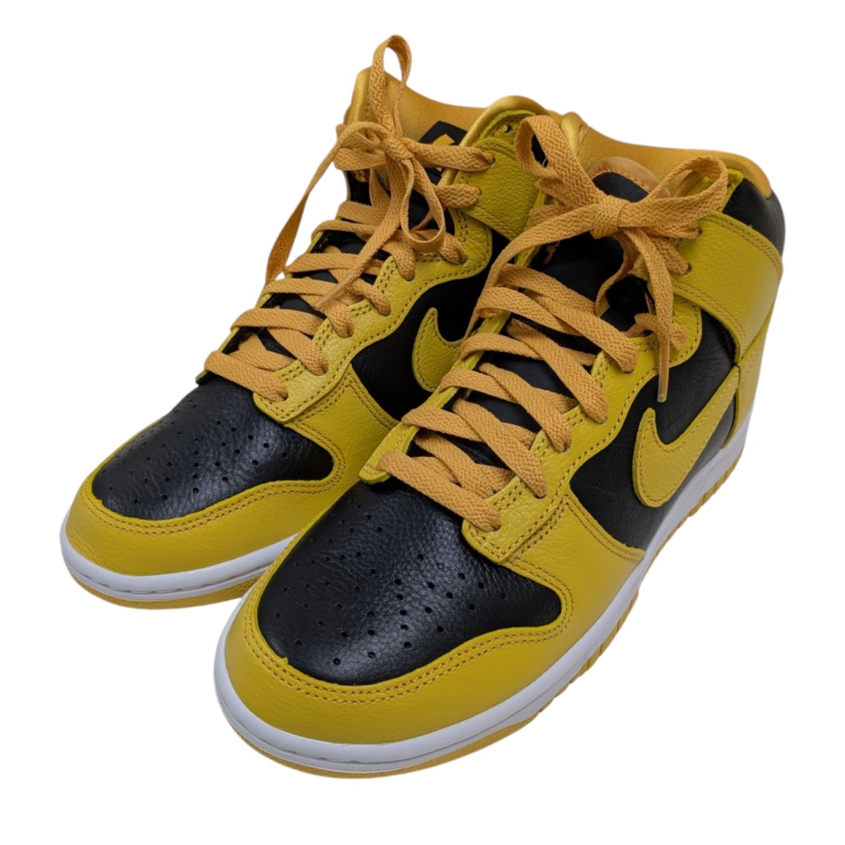 【楽天市場】【中古】NIKE Wu-Tang Clan × Nike Dunk High Retro PRM Black and Pollen ...
