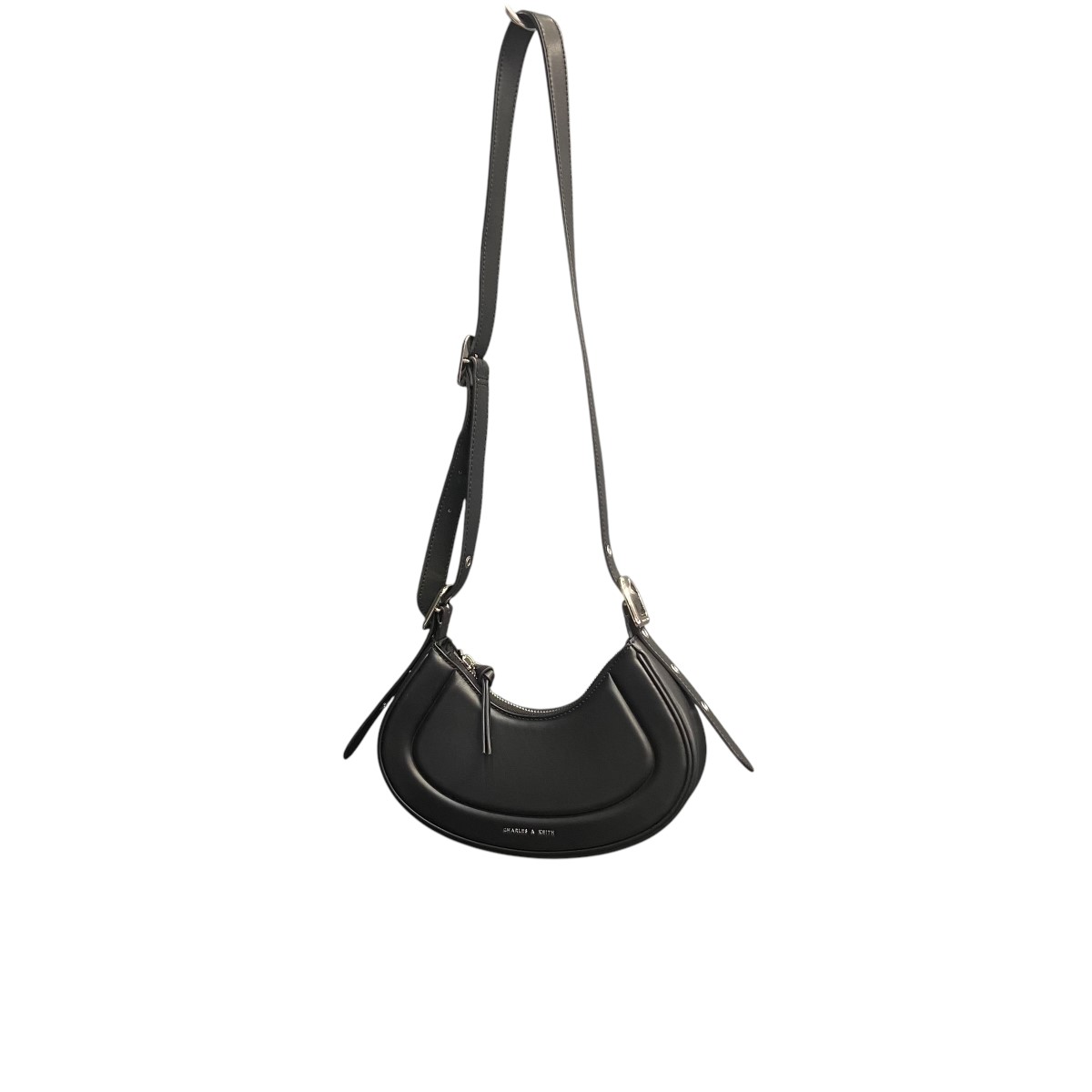【楽天市場】【中古】CHARLES ＆ KEITHPetra ペトラ カーブショルダーバッグ 20271258 ブラック【価格見直し ...