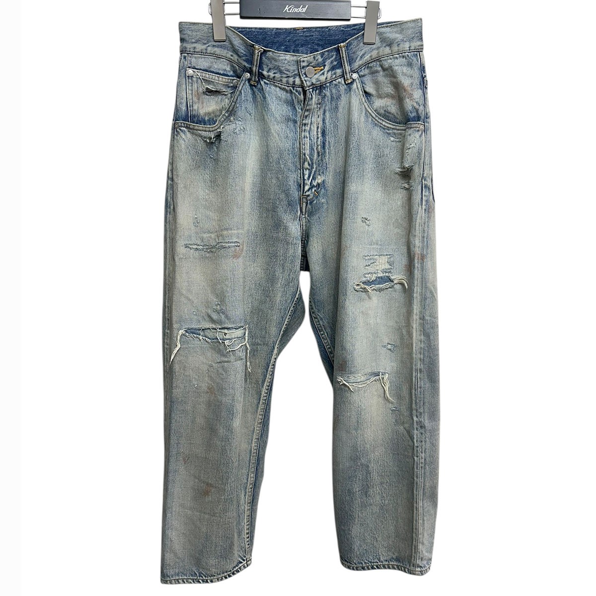【楽天市場】【中古】ANCELLM 23SS REMAKE SELVEDGE TAPERED 5P DENIM リメイクセルヴィッジテーパード5ポケットデニムパンツ ANC-PT03-RE ...