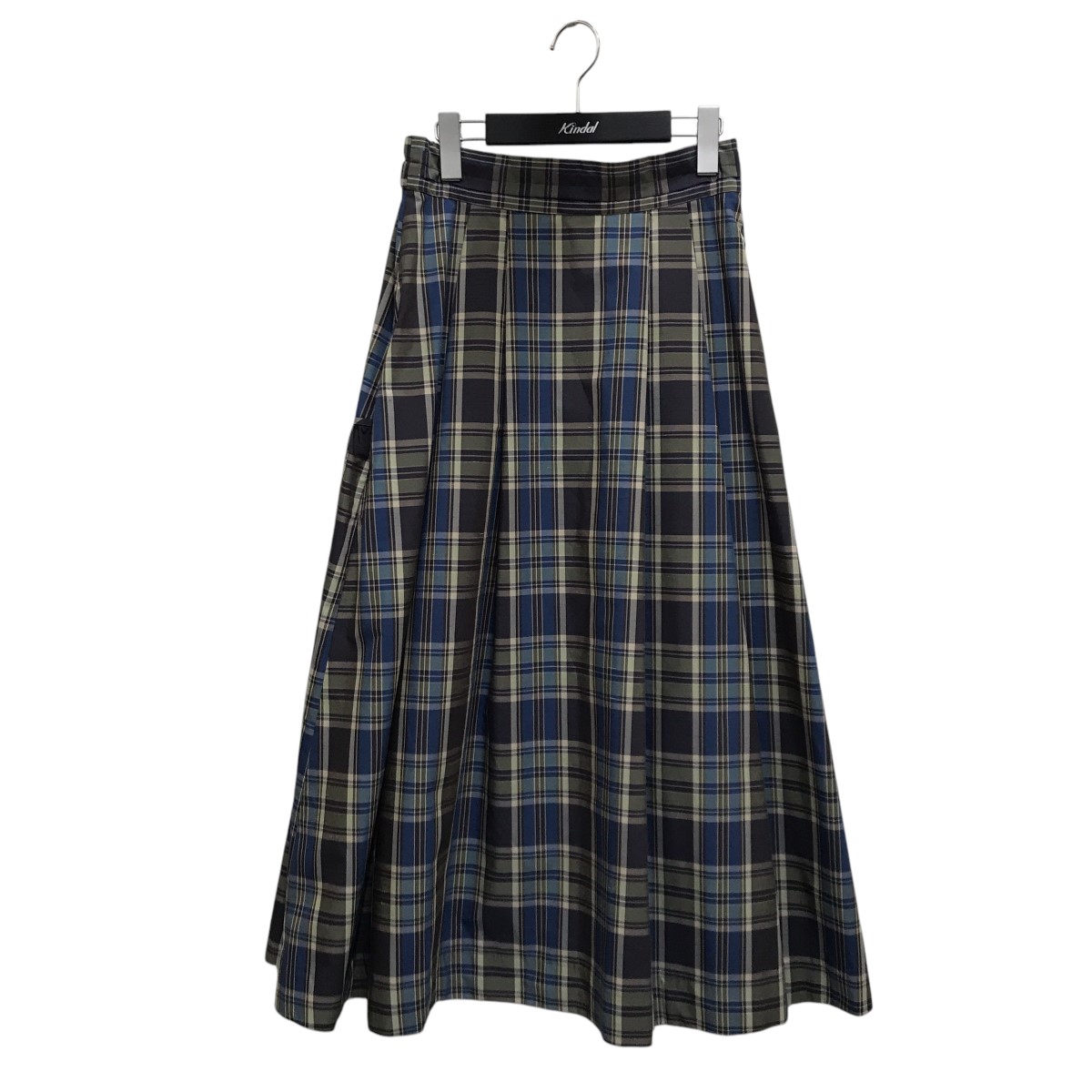 【楽天市場】【中古】VERMEIL par iena 22SS ブルーマドラスタフタロングスカートスカート 22060938652020 ブルー×グレー サイズ：38 【050625】（ヴェル ...