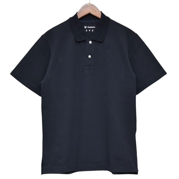 【楽天市場】【中古】GOLDWIN Flex Pique Polo Shirt ポロシャツ GL62126P ネイビー サイズ：XS ...
