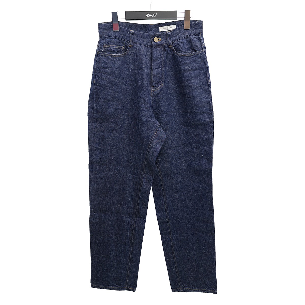 【楽天市場】【中古】nest Robe 【01203-1059】5ポケットリネンデニムパンツ インディゴ サイズ：1 【100123】（ネスト ...