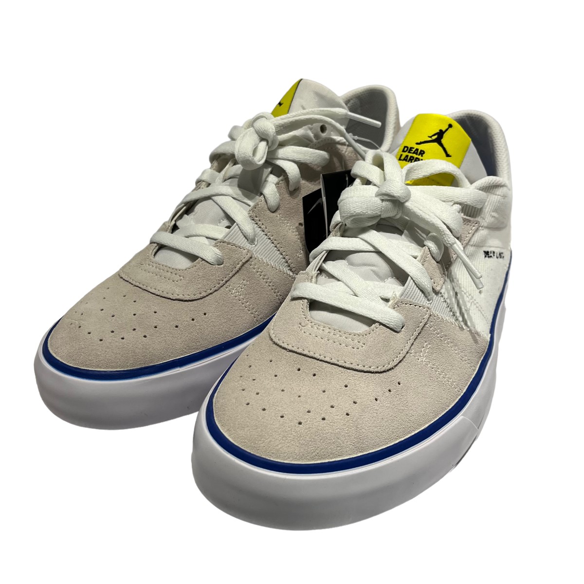 【楽天市場】【中古】NIKE JORDAN Series ．01 Dear Larry Game Royal スニーカー ホワイト×ベージュ ...