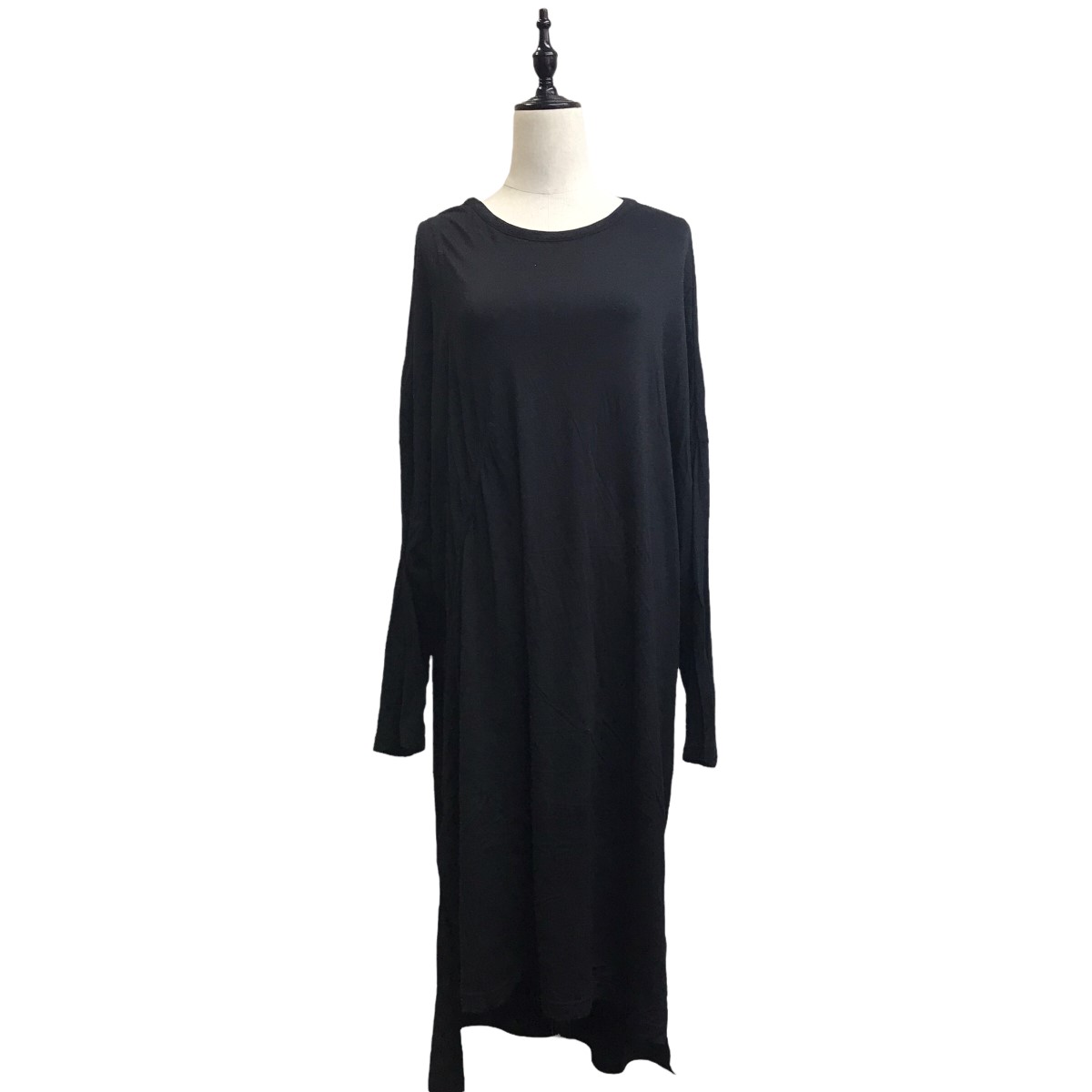【楽天市場】【中古】B Yohji Yamamoto20AW 「Rexcell Wool Drawstring Dress」 ドローコード ...