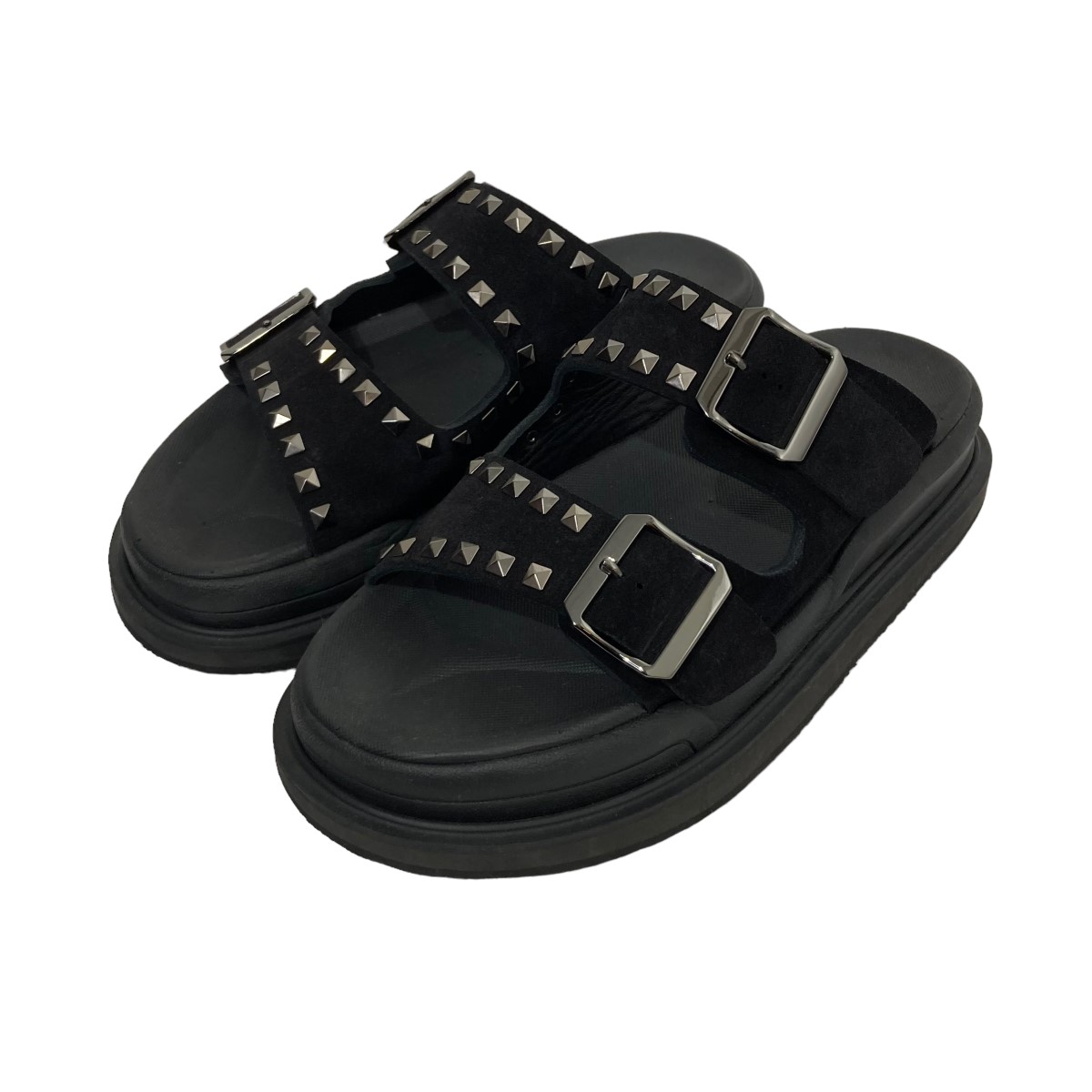 【楽天市場】【中古】W．H Studs Platform Sandals ブラック サイズ：7 【040523】（ダブルエイチ）：ブランド古着 ...