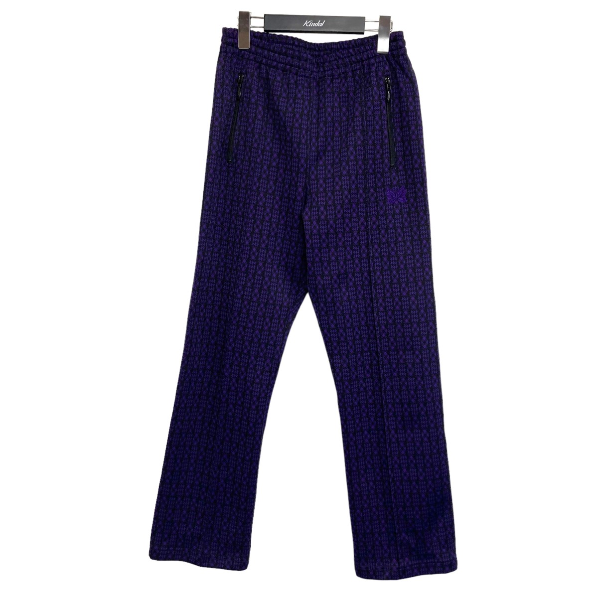 【楽天市場】【中古】Needles2021SS 「Track Pant Poly JQ」 総柄トラックパンツ パープル×ブラック サイズ：XS ...