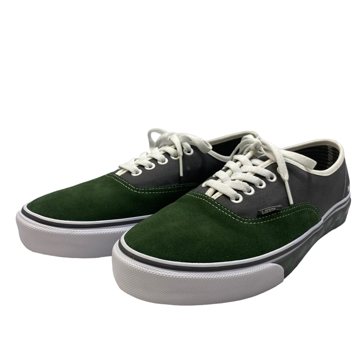 【楽天市場】【中古】VANS×BOTANIZE 2022AW AUTHENTIC スニーカー グリーン×グレー サイズ：27．0cm【価格見直し】：ブランド古着のカインドオル