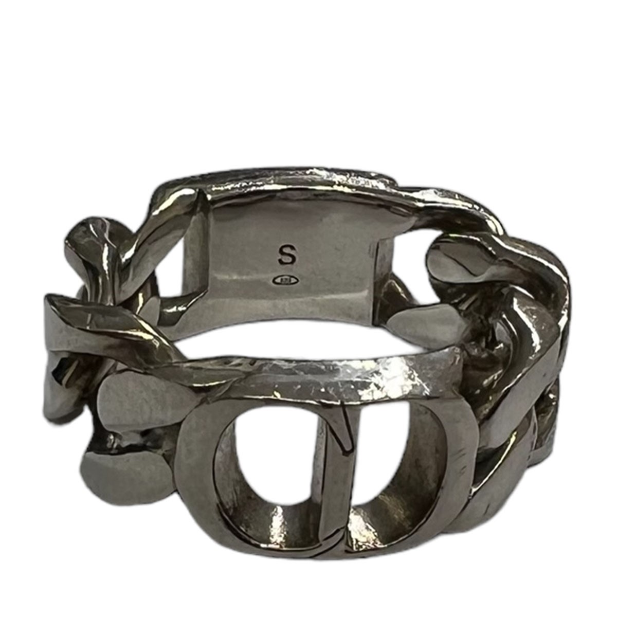【楽天市場】【中古】Dior CD ICON チェーンリンクリング シルバー サイズ：S(16号) 【310723】（ディオール）：ブランド ...