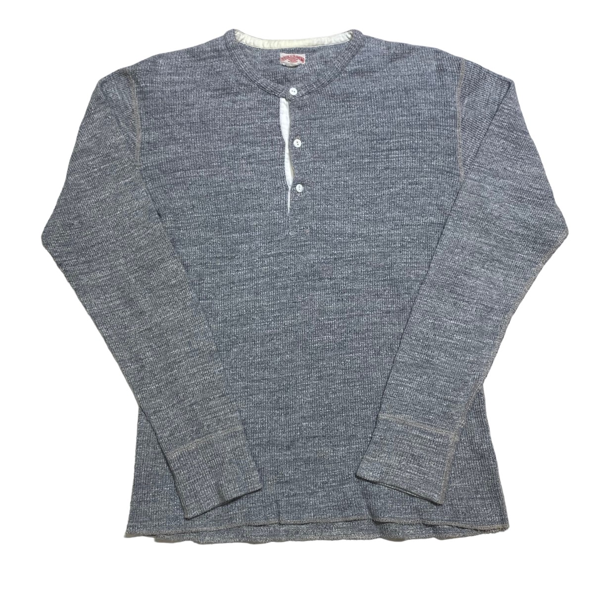 【楽天市場】【中古】THE REAL McCOY’S DOUBLE DIAMOND HENLEY SHIRT ヘンリーネックカットソー グレー ...