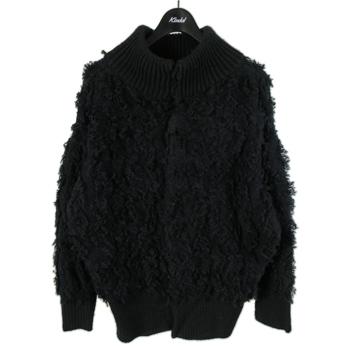 【楽天市場】【中古】AMERI 2WAY FLUFFY FRINGE KNIT 01120140990 ブラック サイズ：F 【050923】（アメリ）：ブランド古着のカインドオル