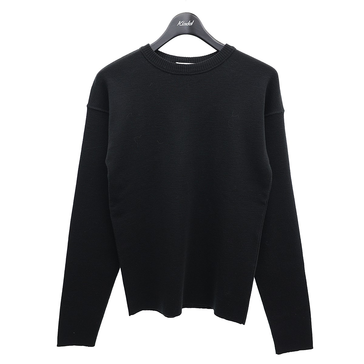 【楽天市場】【中古】LEMAIRE クルーネックリブセーターSBMR M213 KN320 LK087 ブラック サイズ：XS 【220923 ...