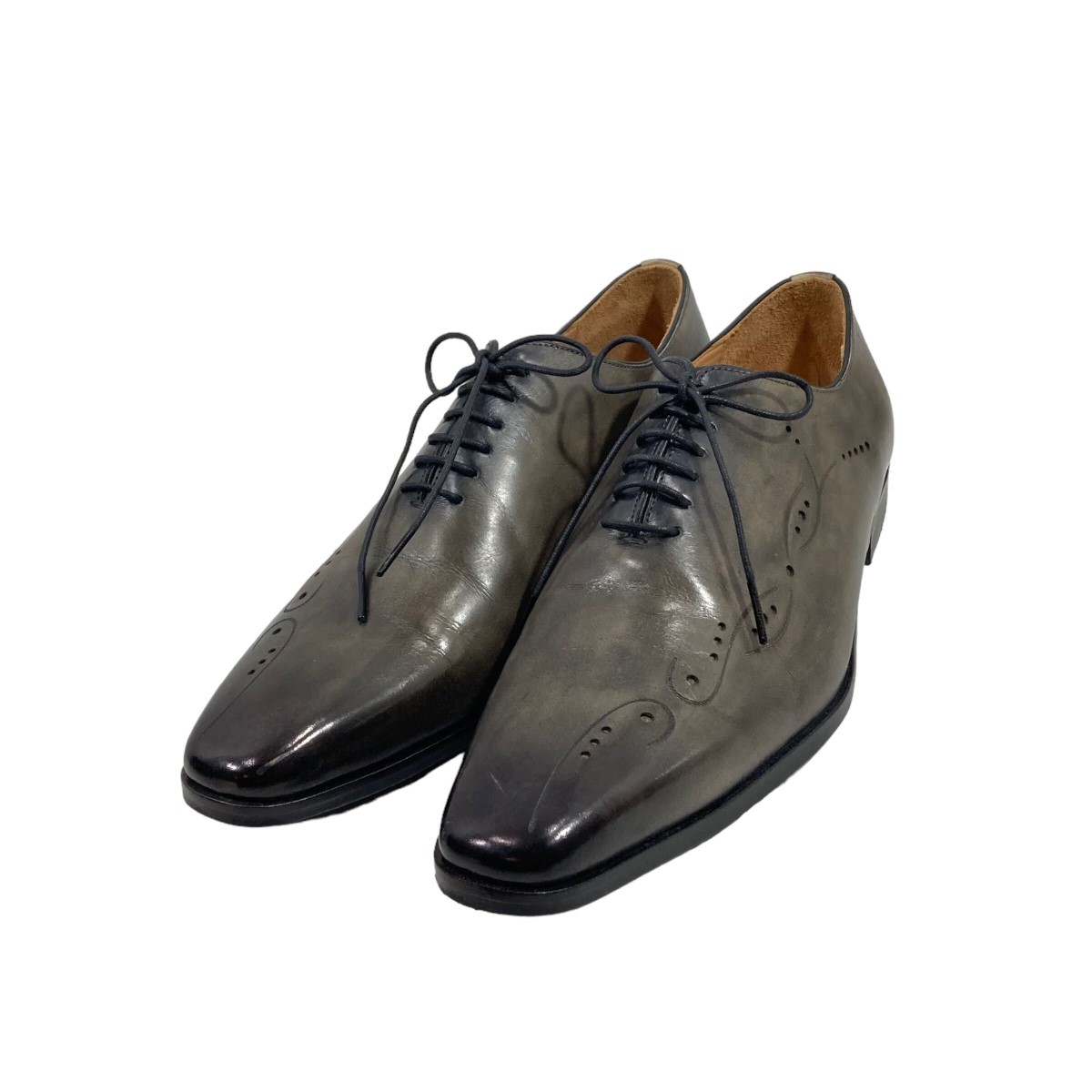 【楽天市場】【中古】Cento Felinaレザーシューズ KMKS CF1621 グレー サイズ：6 1／2【価格見直し】：ブランド古着の ...