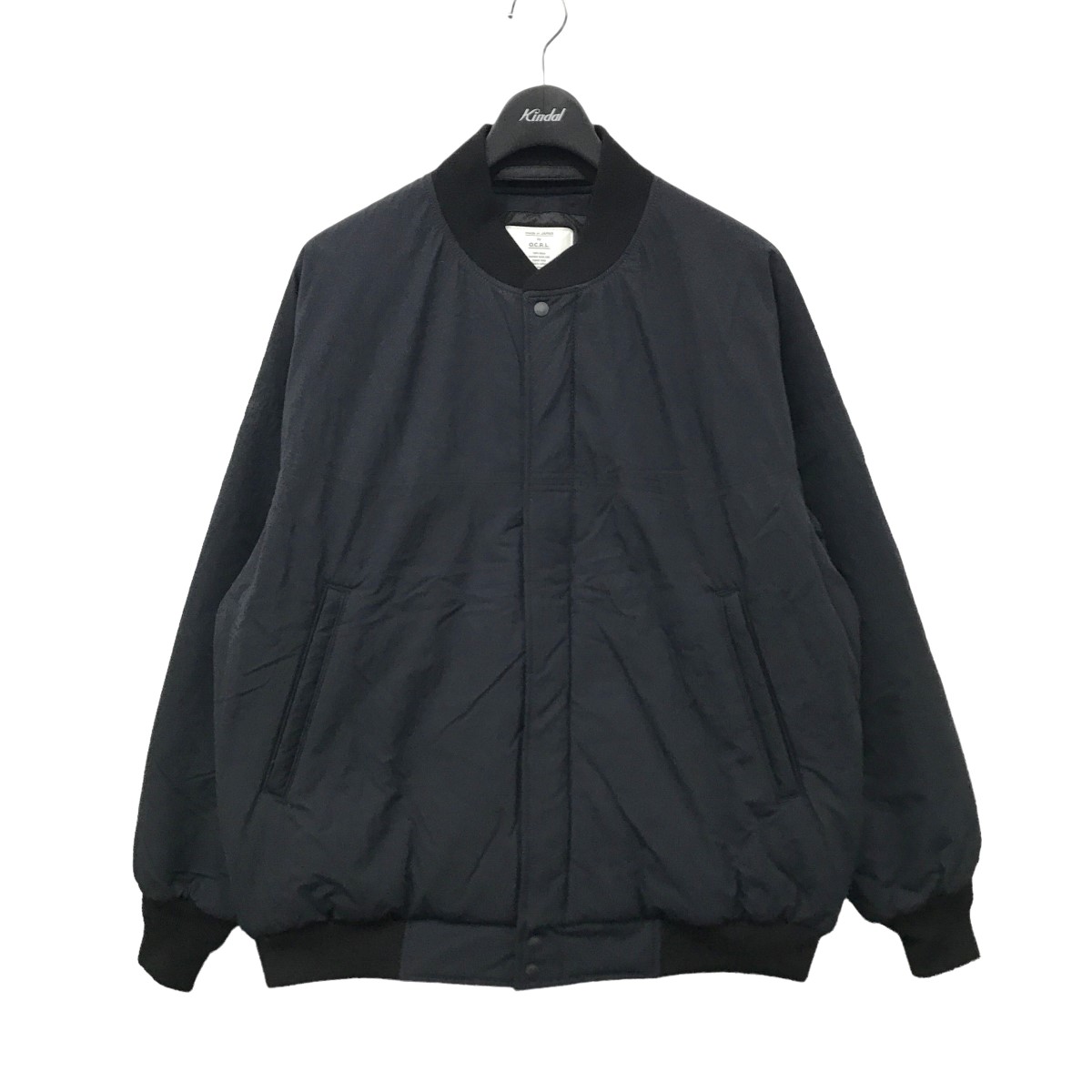 【楽天市場】【中古】O-(0-cho-rui-lab) SLEEPY JACKET プリマロフト フライトジャケット 22W-05 ネイビー ...