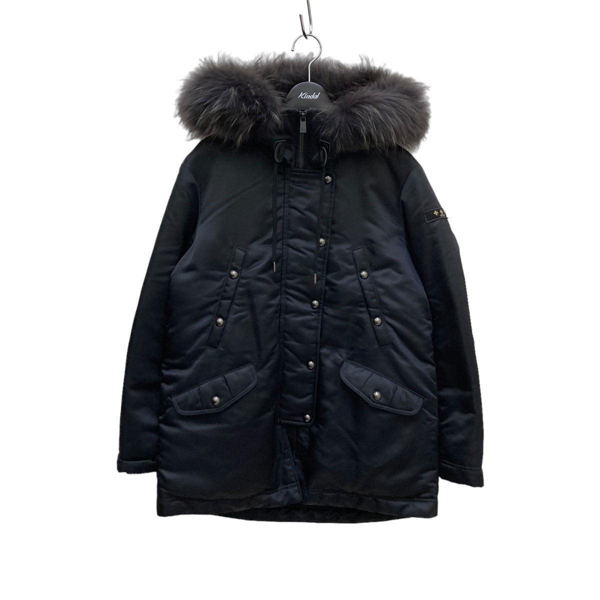 【楽天市場】【中古】TATRAS N-3Bタイプコート LTA17A4478 ブラック サイズ：2 【271023】（タトラス）：ブランド古着のカインドオル