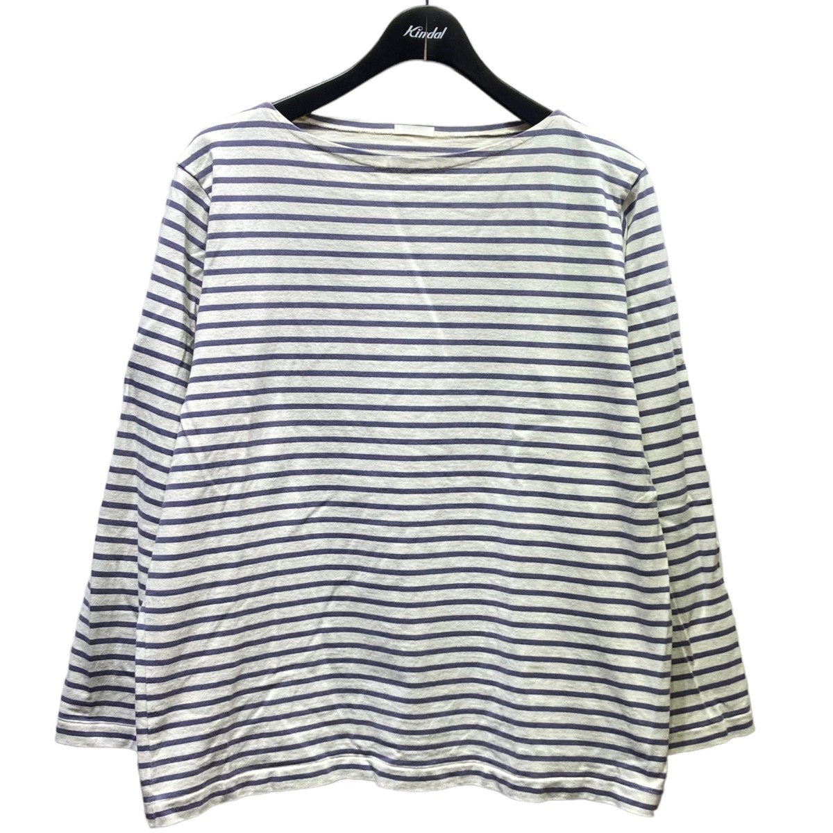 【楽天市場】【中古】COMOLI ボーダー ボートネックカットソー R01-05017 ネイビー×アイボリー サイズ：1 【291023 ...