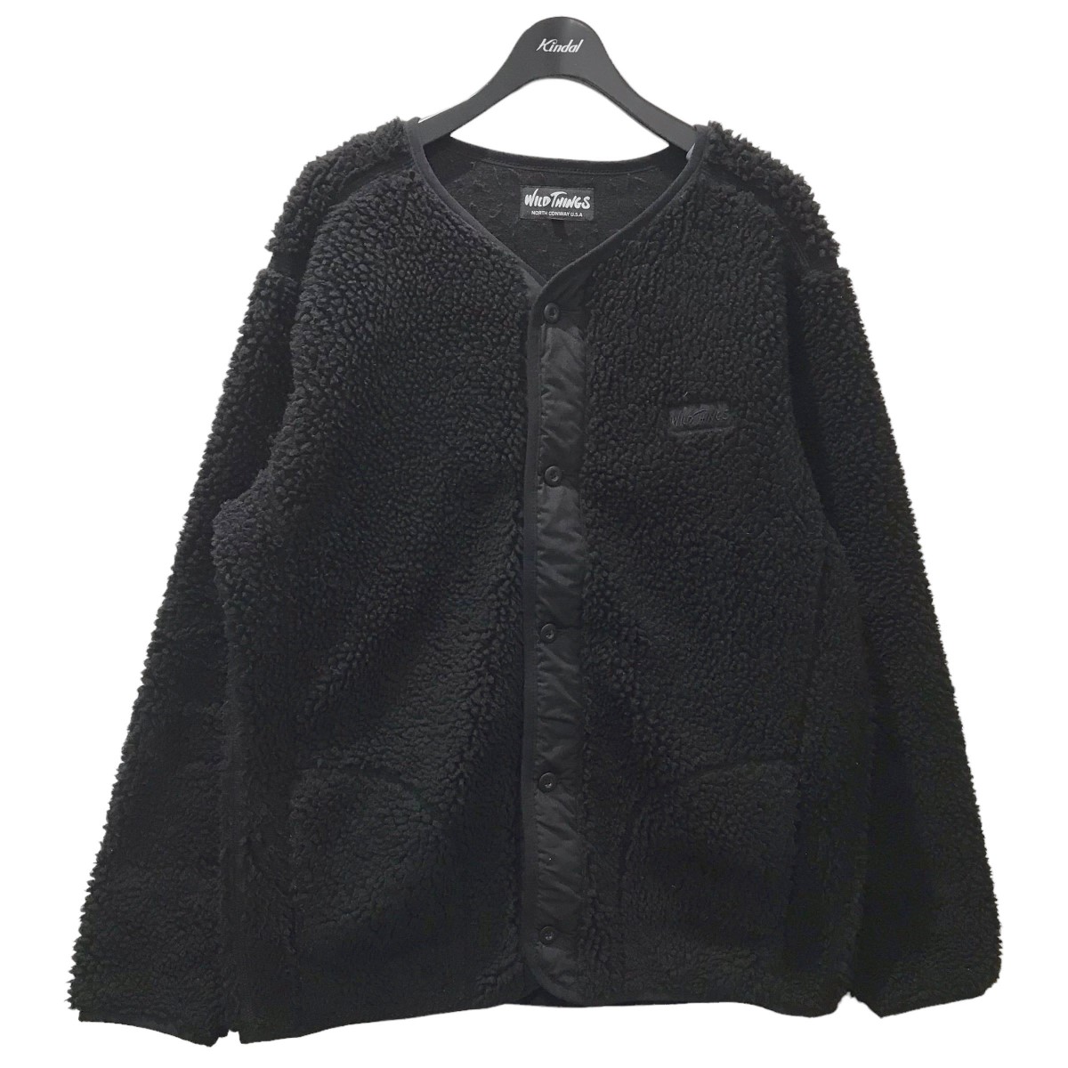 【楽天市場】【中古】WILD THINGS ボアノーカラージャケット FLUFFY BOA NO COLLAR JACKET WT21125N ...