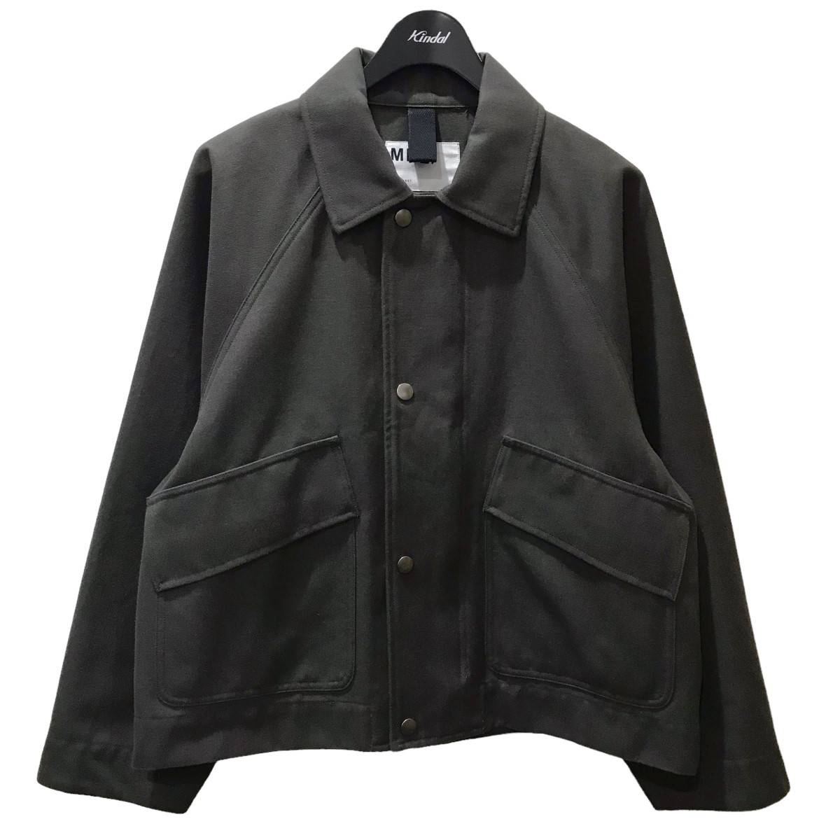 【楽天市場】【中古】MHL． コットンウールジャケット COTTON WOOL DRILL 596-2225502 グレー サイズ：S ...