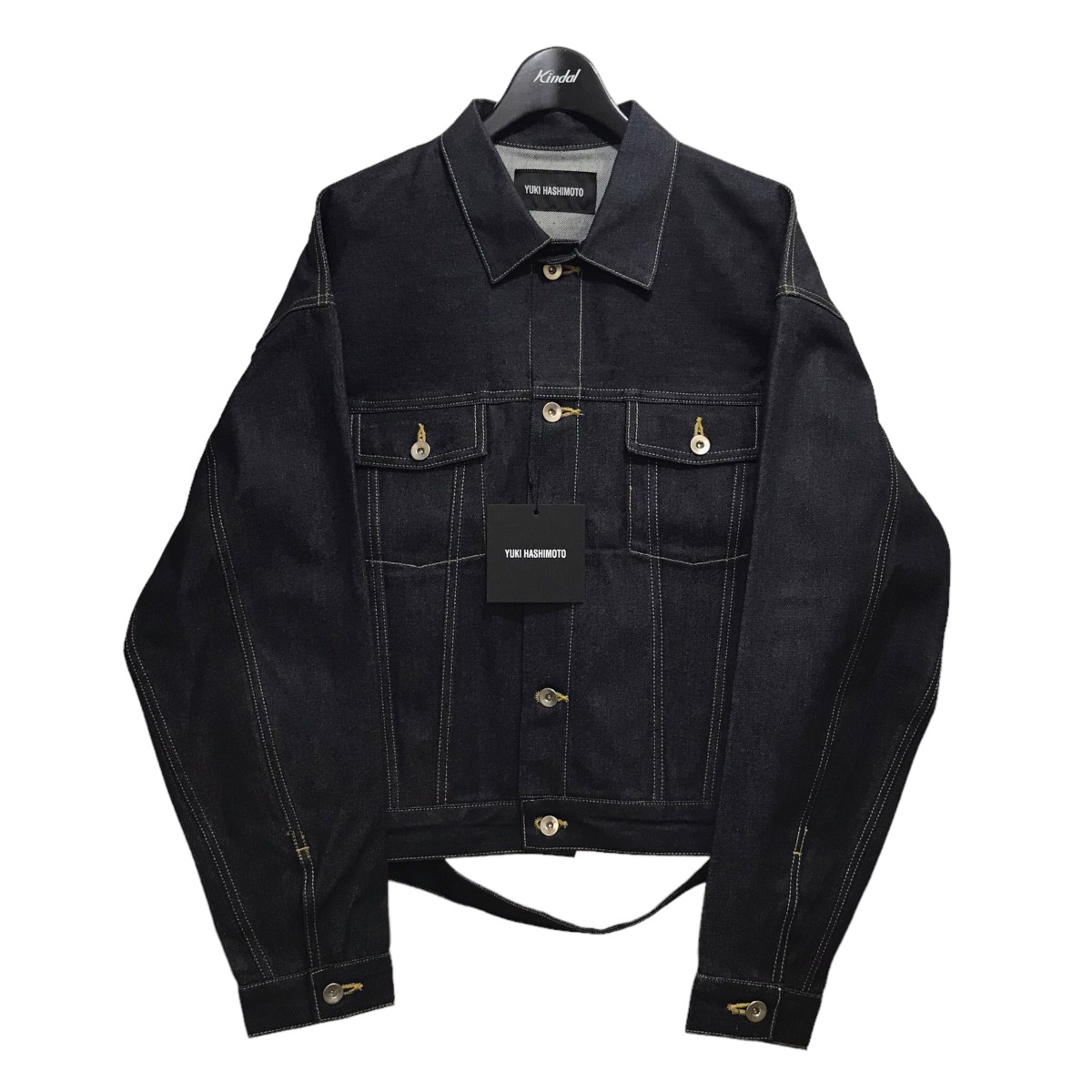 【楽天市場】【中古】YUKI HASHIMOTO23SS 「YH UNFINISHED DENIM JACKET｣デニムジャケット インディゴ ...