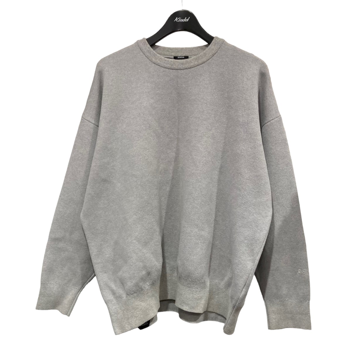 【楽天市場】【中古】DENHAM｢PRM KNIT CREW｣クルーネックニットセーター グレー サイズ：S【価格見直し】：ブランド古着のカインドオル