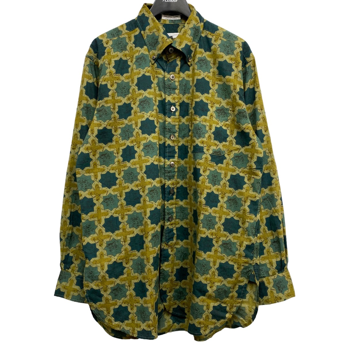 【楽天市場】【中古】Engineered Garments 23SS Cotton Cross Batik Classic Shirtクロス ...