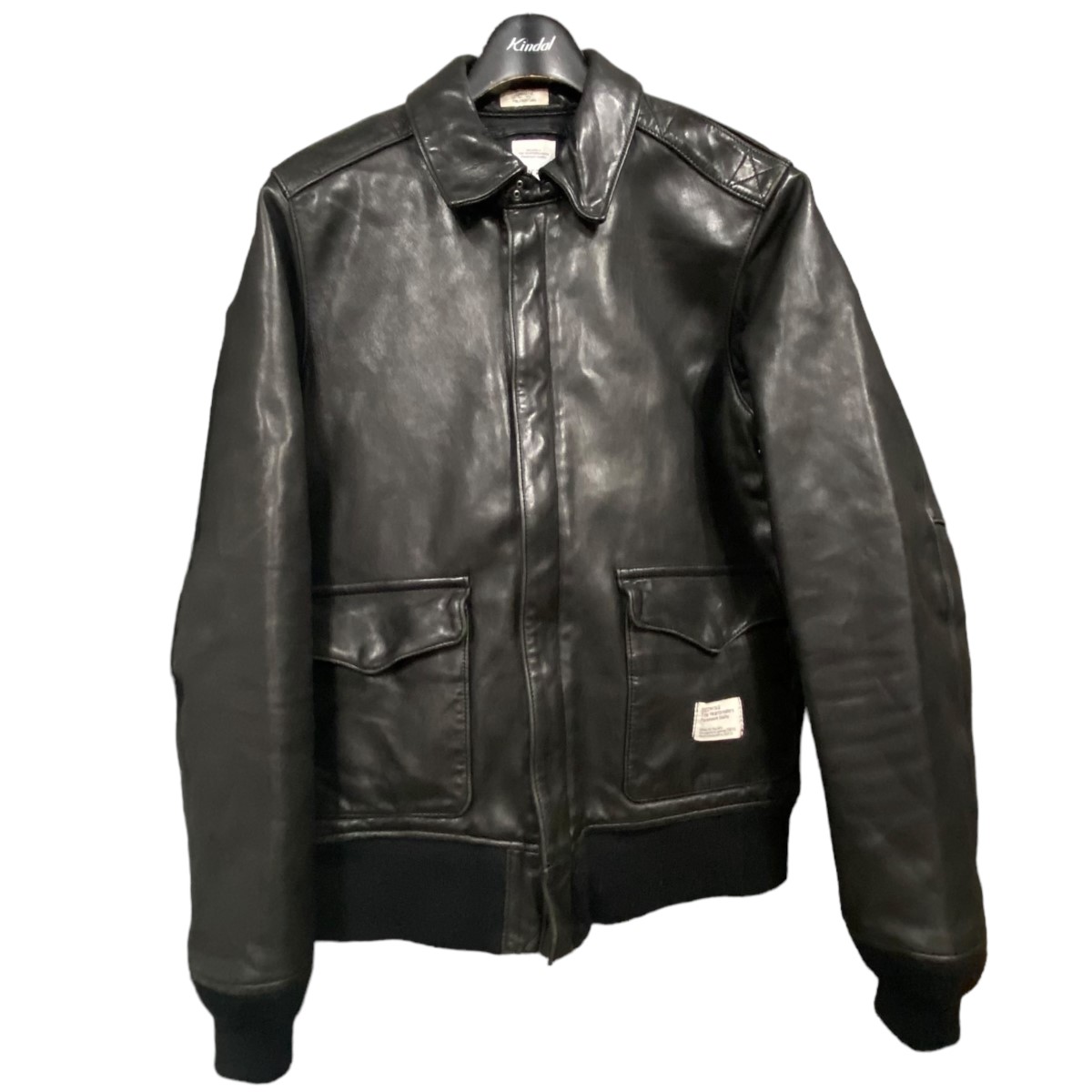 【楽天市場】【中古】BEDWIN ＆THE HEARTBREAKERS｢A2 JKT FD CALE｣レザーキルティングジャケット ブラック サイズ：不明【価格見直し】：ブランド古着のカインドオル