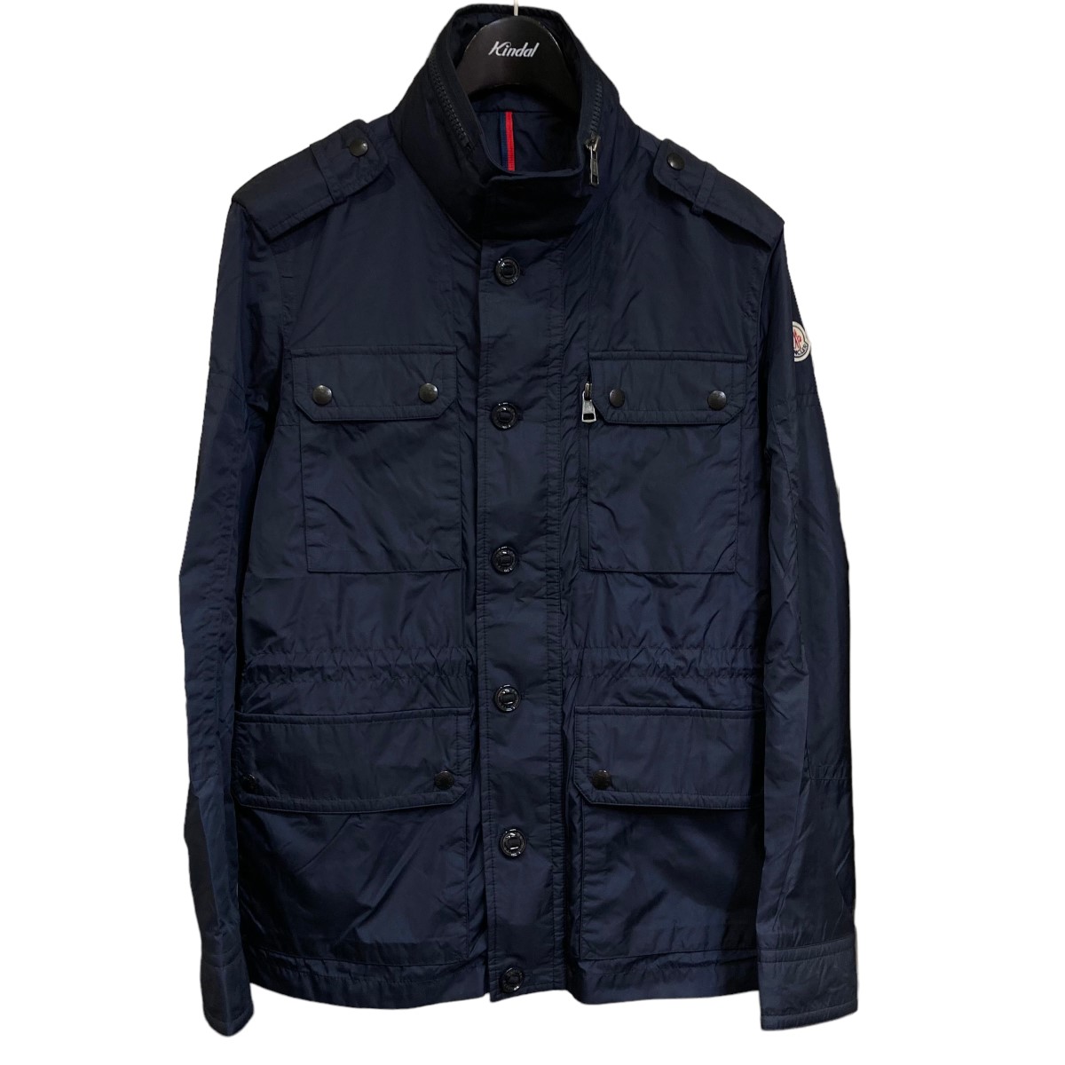 【楽天市場】【中古】MONCLER 「CHRISTIAN GIUBBOTTO」 ナイロンジャケット ネイビー サイズ：1 【050224 ...