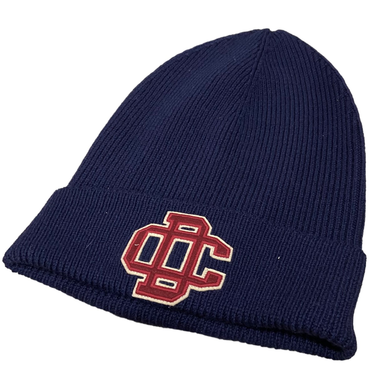 【楽天市場】【中古】DSQUARED2｢DS KNIT CAP｣ワッペンニットキャップ ネイビー【価格見直し】：ブランド古着のカインドオル