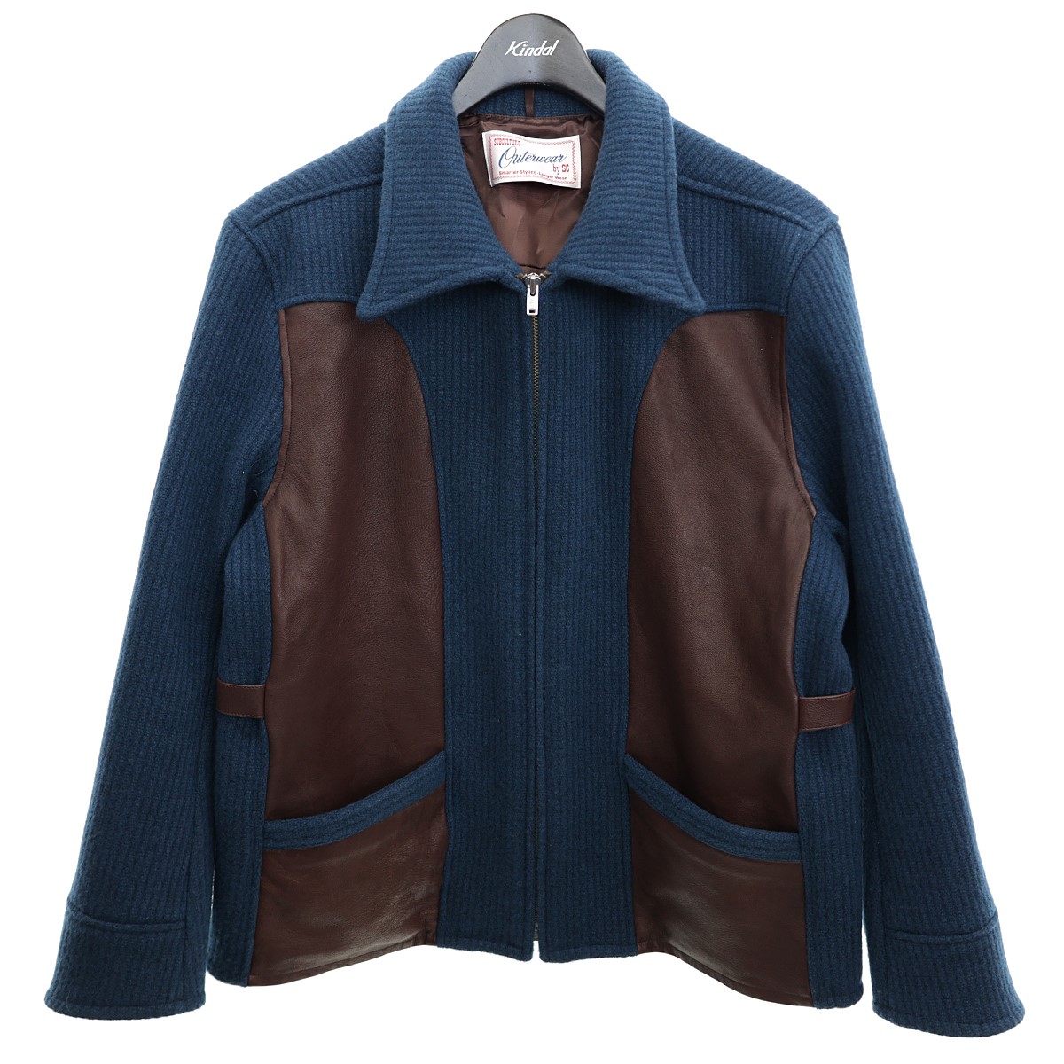 【楽天市場】【中古】Subcultureツートーンスポーツジャケット TWO-TONE SPORT JACKET SCJK-CL06 ブルー ...