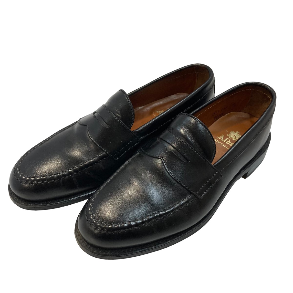 【楽天市場】【中古】ALDEN PENNY LOAFER ペニーローファー／99266 ブラック サイズ：7D(約25．5) 【100324 ...