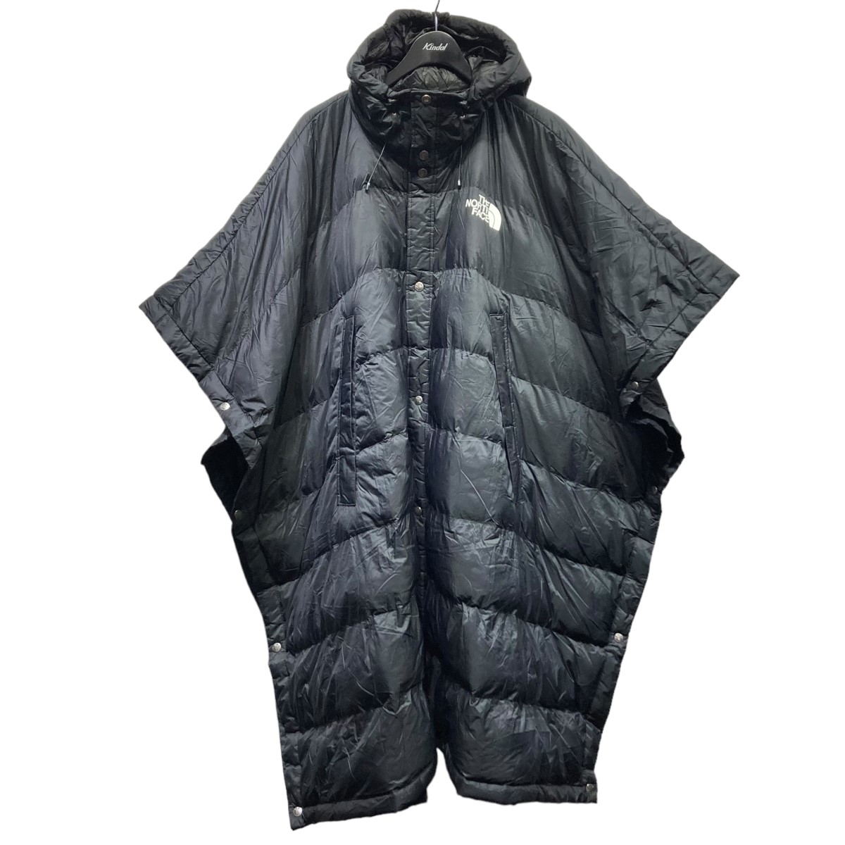【楽天市場】【中古】THE NORTH FACEPadded Poncho Coat／パデッドポンチョコート NY82230 ブラック サイズ ...