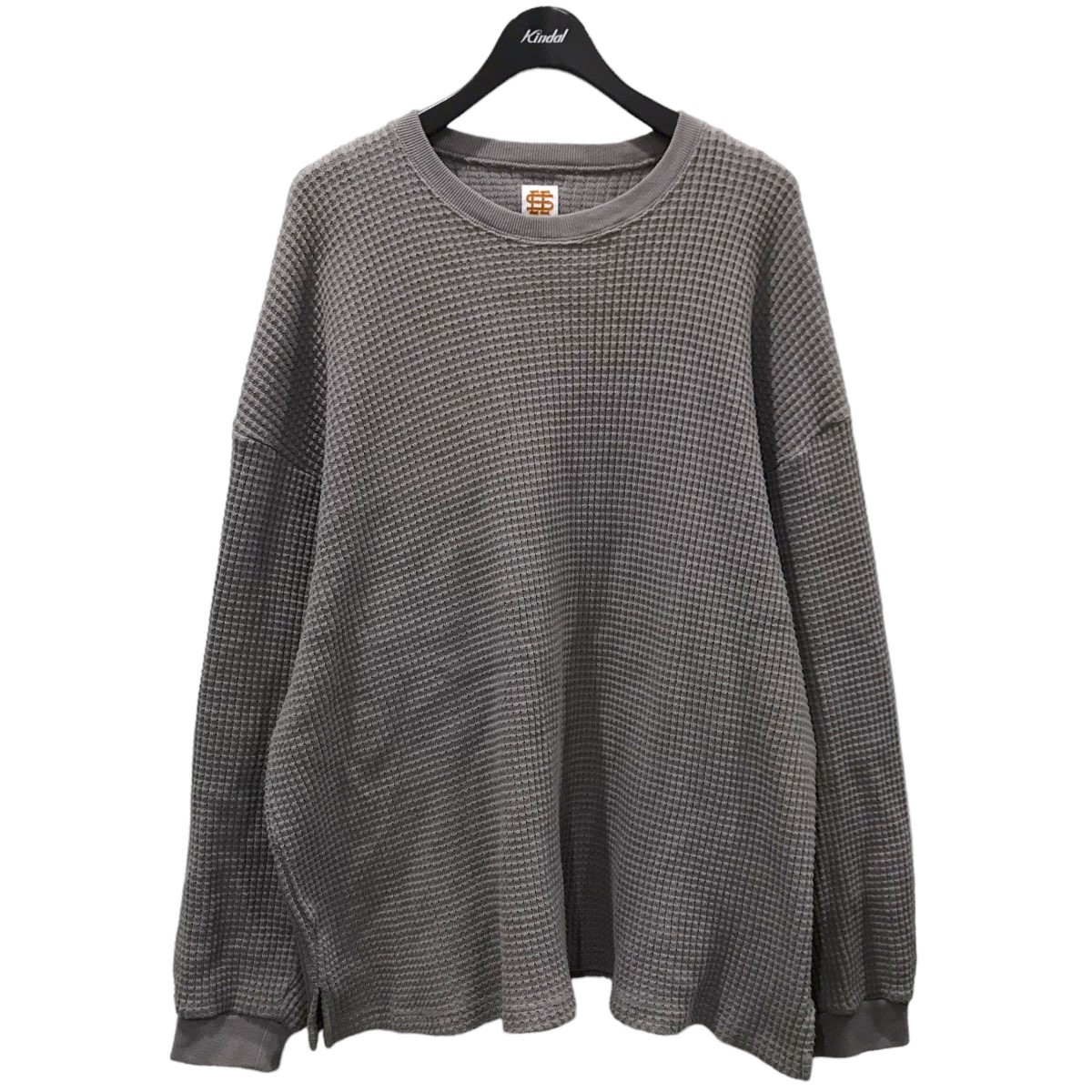 【楽天市場】【中古】SEESEE ビッグワッフルクルーネックカットソー BIG WAFFLE CREW NECK CUT-SEW グレー ...