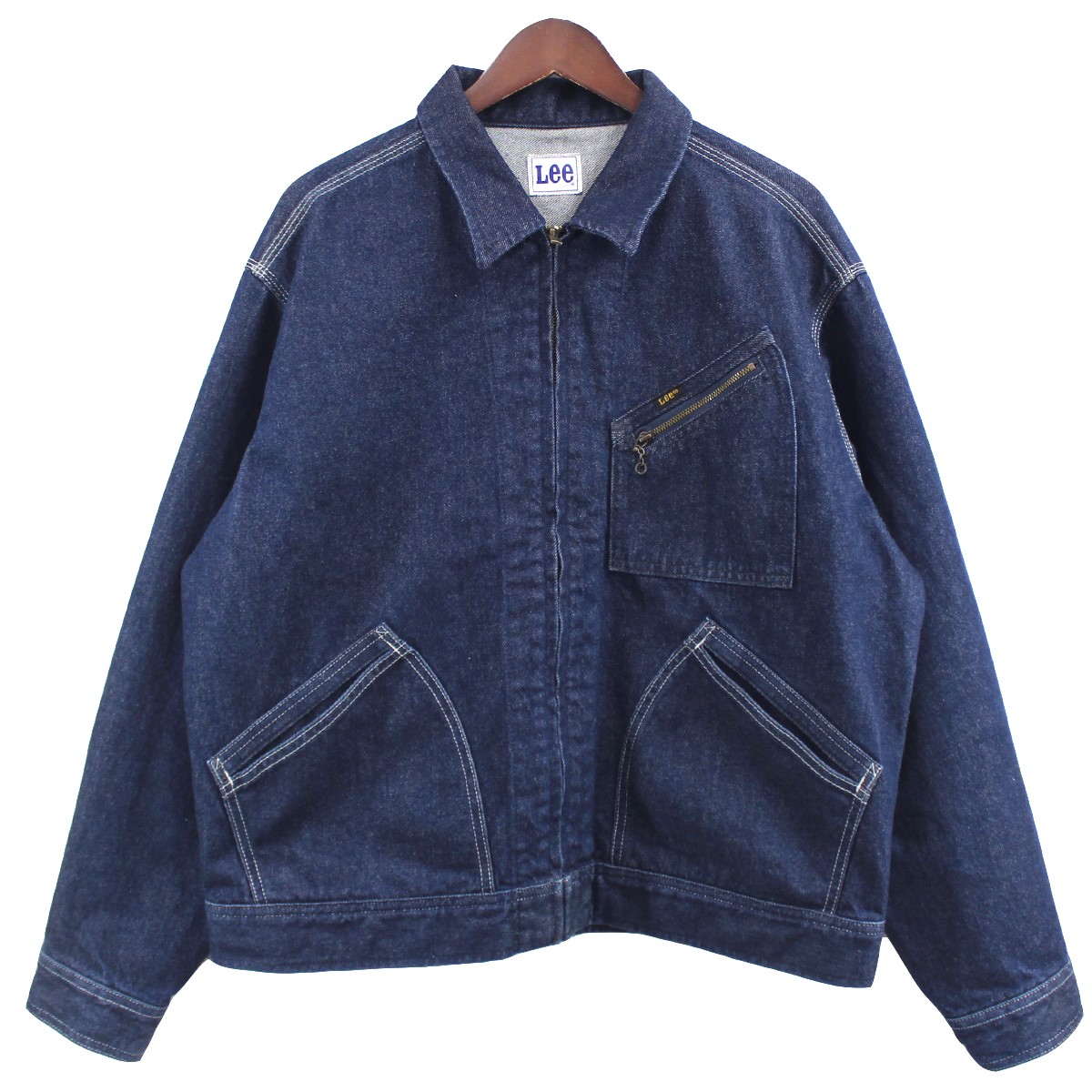 【楽天市場】【中古】Lee 91B ZIP UP JACKET ジップアップ ジャケット インディゴ サイズ：S 【050424】（リー ...